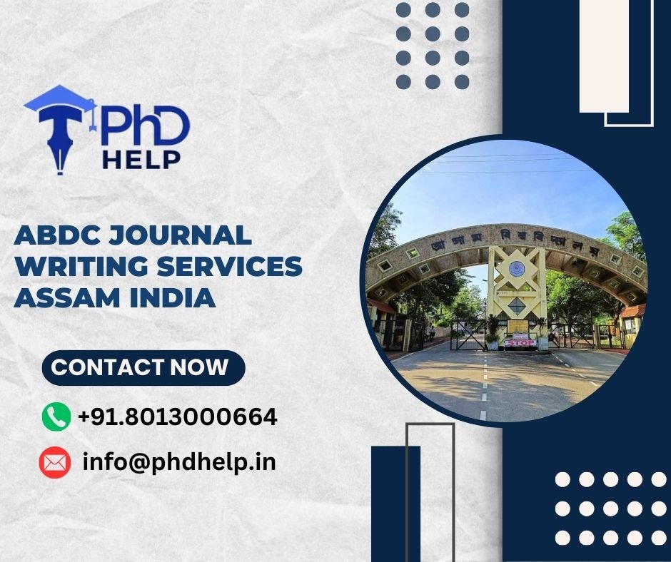 ABDC journal writing services Assam India | +91.8013000664