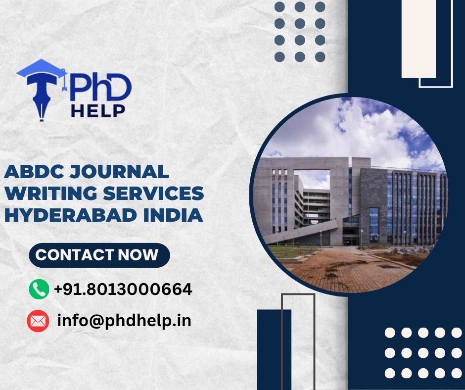 ABDC journal writing services Hyderabad India | +91.8013000664